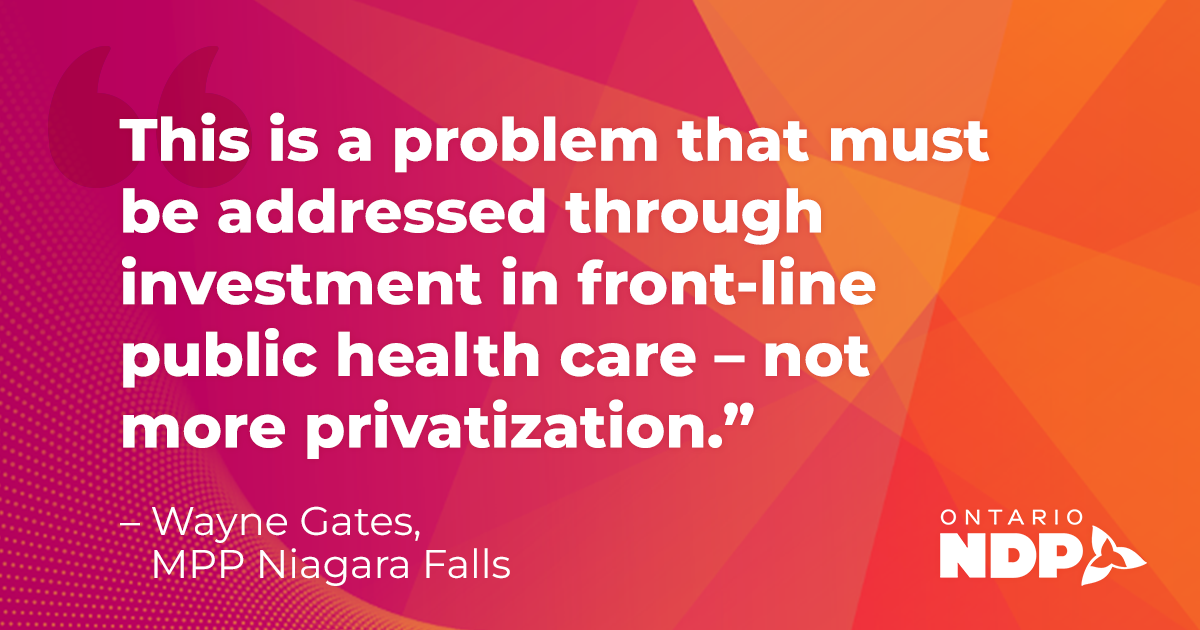 MPP Gates fighting for local access to MRI services for residents ...